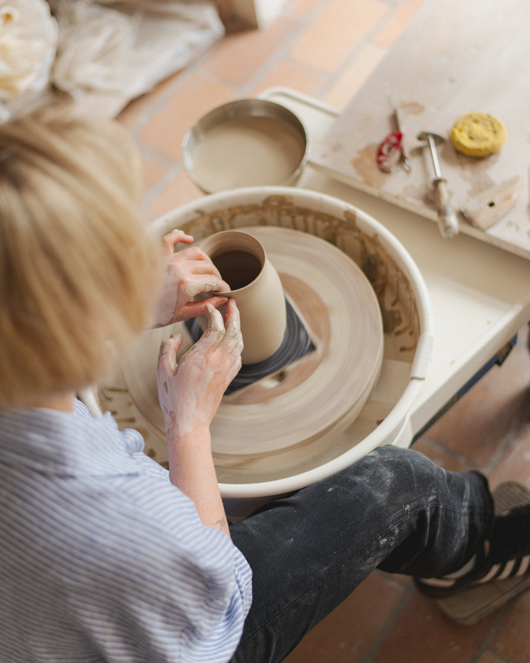 Keramiek workshops in Antwerpen - Pottenbak workshops – Misena Ceramics